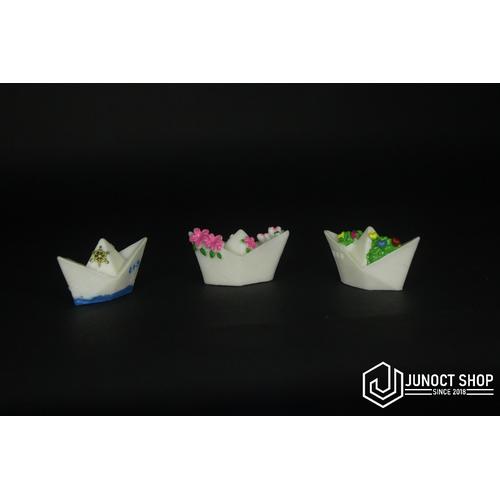 Jual MAKET PERAHU MODEL KERTAS RESIN TERRARIUM MINIATUR DIORAMA ...