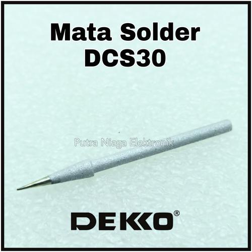 Jual Mata Solder Dekko DCS30 Deko Tip Ujung Lancip 30W - Kota Bandung - Putra Niaga Elektronik ...