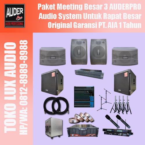 Jual Paket sound system ruang aula meeting besar 3 YAMAHA AUDERPRO ...