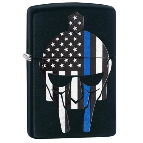 Jual Zippo Original 29552 Gladiator Blue Line - Jakarta Pusat - korekapi | Tokopedia