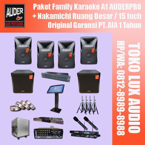 Jual Paket audio sound system karaoke A1 AUDERPRO untuk ruang aula ...