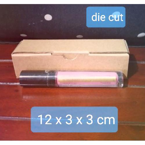 Jual Kardus Dus Box Karton Kotak packing lipstik kosmetik kado 12x3x3 ...