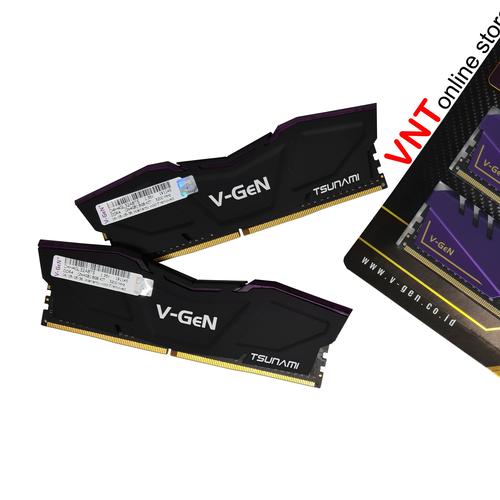 Jual V-GEN TSUNAMI DDR4 (2x4GB) 8GB 3000MHz | RAM GAMING DUAL CHANNEL ...