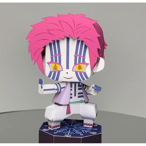Jual Chibi Akaza v2 Kimetsu No Yaiba Demon Slayer Papercraft - Kab ...