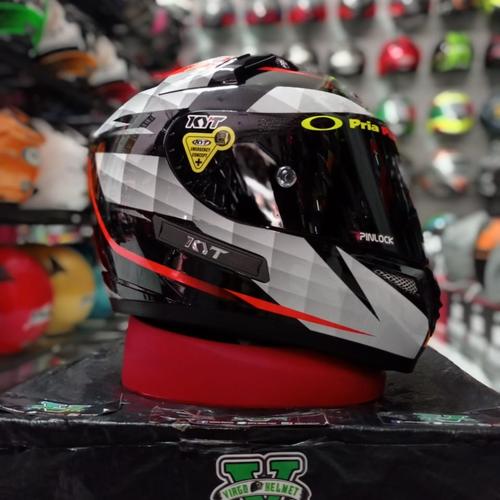 Jual KYT K2 RIDER DIAMOND BLACK/WHITE /PAKET GANTENG/FULL FACE - Kab ...