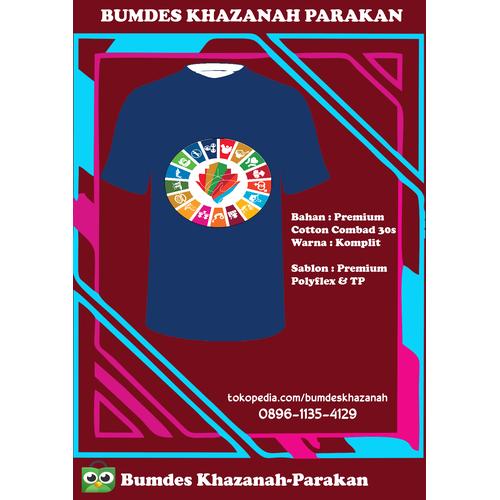 Jual Kaos SDGS Logo Bulat (Bisa Tambah Desain) - XXL, Original - Kab ...