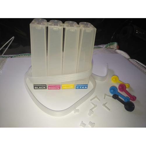 Jual TABUNG INFUS PLUS SELANG PRINTER 4 TINTA WARNA KAPASITAS 100ML ...