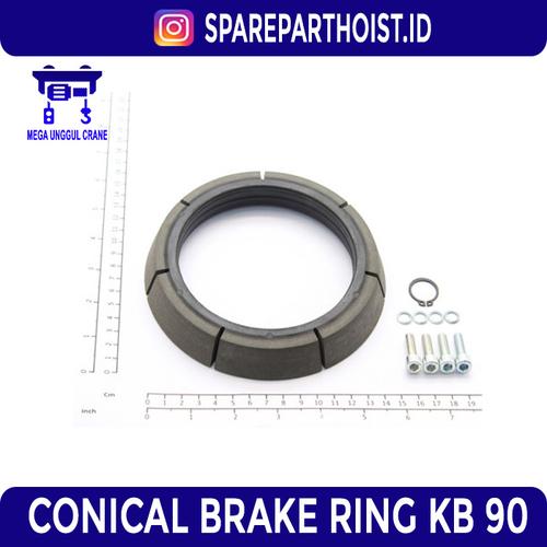Jual Conical Brake Ring /Kampas Brake/Kanvas Brake Motor Hoist Demag KB ...