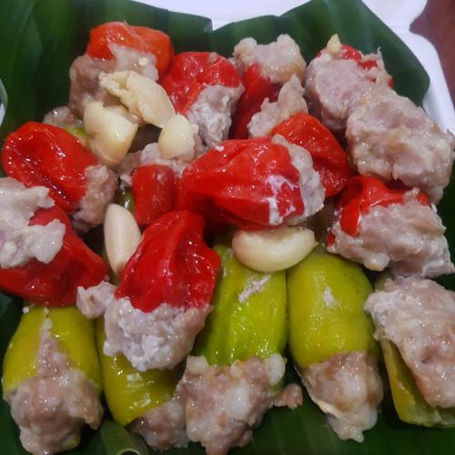 Jual cabe hijau dan tenlung isi daging cincang b2 - 1 porsi - Jakarta ...