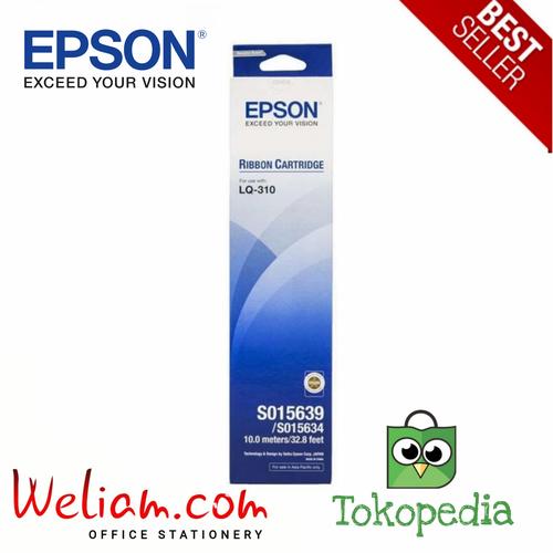 Jual PITA EPSON ORIGINAL/PITA PRINTER/PITA LQ 310 RIBBON CARTRIDGE ...