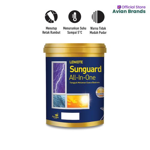 Jual Sunguard All-In-One Cat Tembok Eksterior 1 L - Superwhite ...