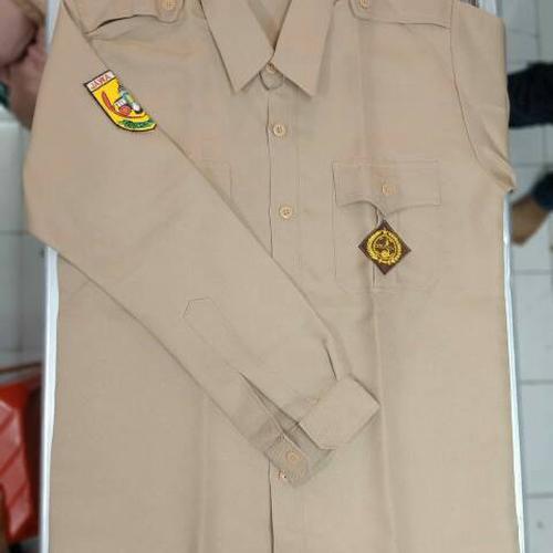 Jual BAJU SERAGAM PRAMUKA RAPILO RAFILO TANGAN PANJANG KEMEJA PRAMUKA ...