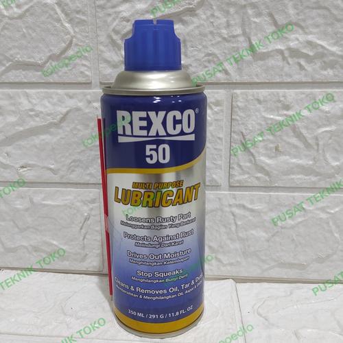 Jual REXCO 50 MULTIPURPOSE LUBRICANT 350ML CAIRAN ANTI KARAT SERBAGUNA ...