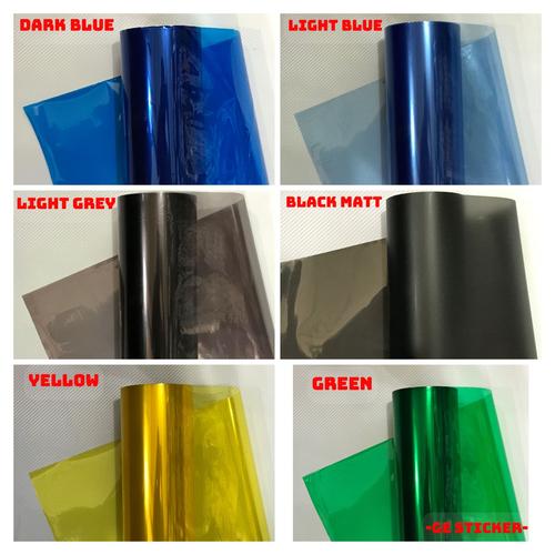 Jual STIKER / STICKER HEADLAMP / LAMPU / HYBRID UNTUK LAMPU MOBIL MOTOR ...