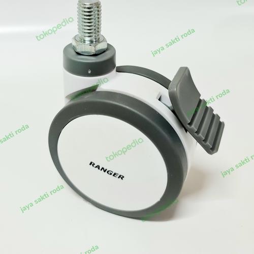 Jual Roda hospital Ranger Germany 4 inch twin whell putar+rem - Jakarta ...