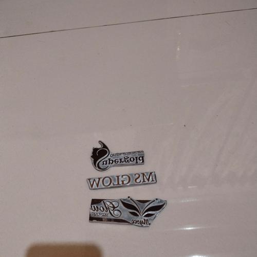 Jual plat EMBOSS custom - Kab. Bogor - airafashions212 | Tokopedia