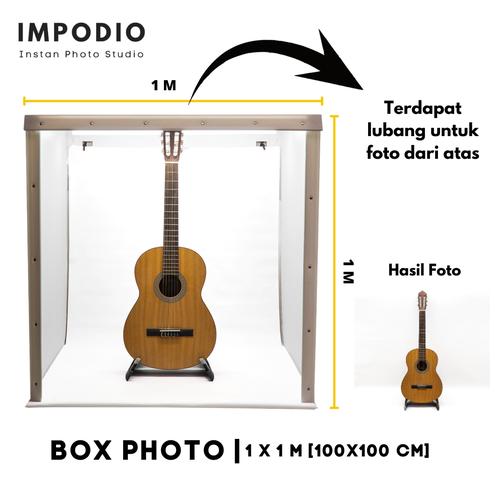 Promo box photo studio 1m x 1m - IMPODIO Cicil 0% 3x - Kota Tangerang ...