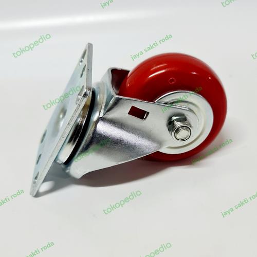 Jual Roda pu merah 3 inch model korea hidup - Jakarta Barat - Jaya ...