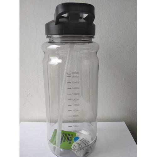 Jual Botol Air Minum Jumbo Clip On 2 Liter - Big Water Bottle 2000ml ...