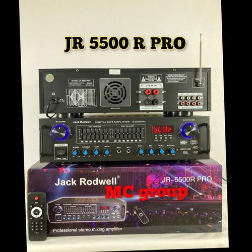 Jual Amplifier Jack Rodwell JR 5500 R Pro Ampli Jack Rodwell pro ...