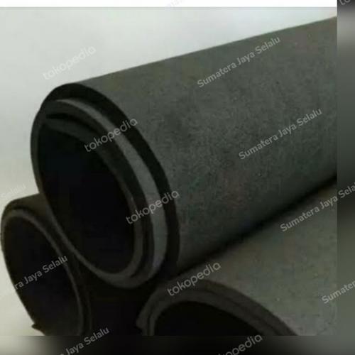 Jual SPON KARET ATI/BUSA HATI/EVA SPONGE 6MM LEMBARAN T6 - Hitam, 50cm ...