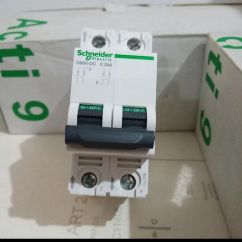 Jual MCB DC 20A 2P SCHNEIDER - Jakarta Pusat - Berlian Elektrik | Tokopedia