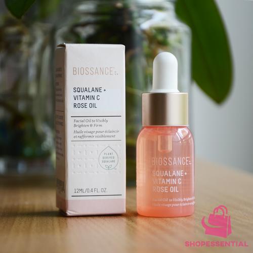 Jual Original! Biossance Squalane + Vitamin C Rose Oil 12ml - Pink No ...