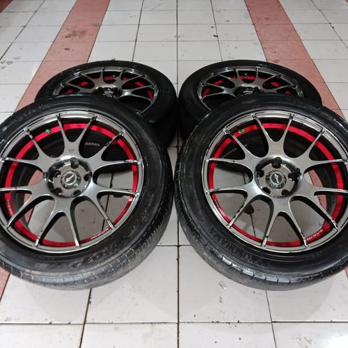 Jual VELG MOBIL BEKAS K-SPEED R18 + BAN BUAT INNOVA RUSH TERIOS ALPHARD ...