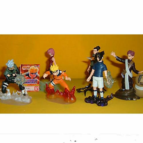 Jual Bandai Naruto Ultimate P1 Gashapon Mini Figure Complete Set 6 Pcs ...