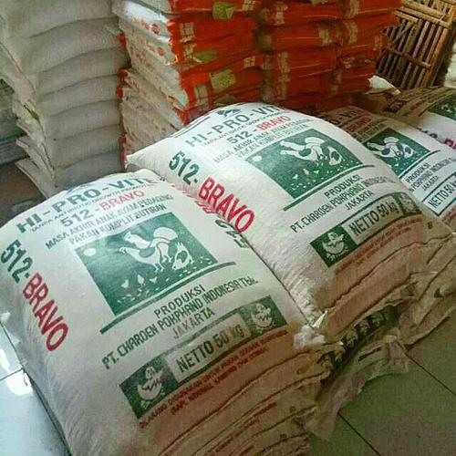 Jual Pur Ayam 512 Bravo 1 Karung 50 Kg Vur Vuur Voer Poer Ayam 512 ...