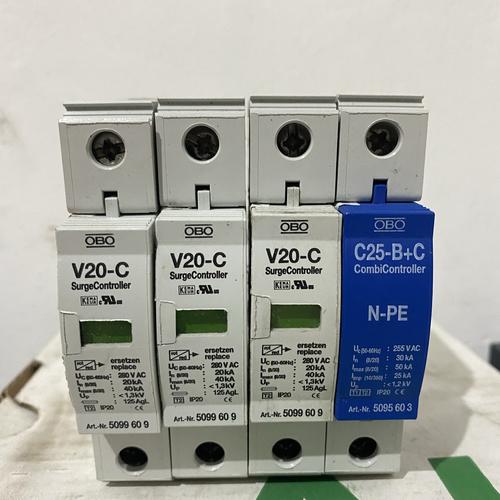 Jual Surge Arrester OBO V20-C 280Vac N-PE 3Phase New - Jakarta Pusat ...