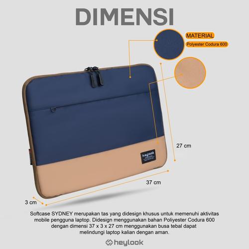 Jual SOFTCASE LAPTOP 14 INCH SLEEVE MACBOOK SOFT CASE NOTEBOOK COVER ...