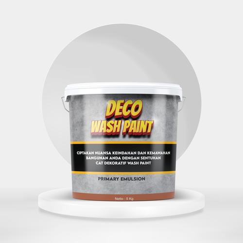 Promo Cat Emulsi Primer Medium Grey 5Kg - Deco Wash Paint - Kota ...