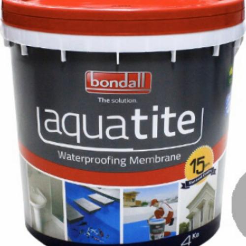 Jual Waterproofing membran BONDALL AQUATITE Cat Pelapis Anti Bocor 4KG ...