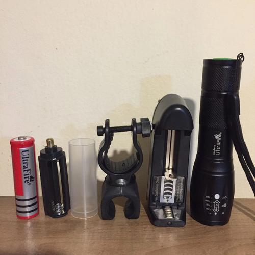 Jual Paket Komplit Senter tactical ultrafire XML T6 Cree 2000 lumen ...