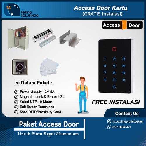 Jual Paket Access Door Akses Pintu Kartu Gratis Pasang Instalasi - Kota ...