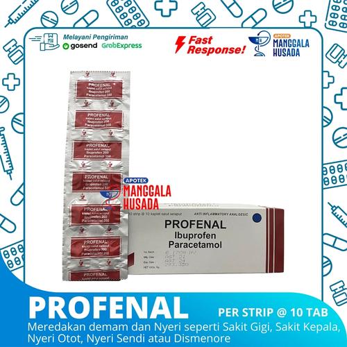 Jual PROFENAL PER STRIP @ 10 TABLET - Kota Palembang - APOTEK MANGGALA ...