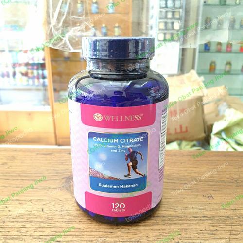 Jual Wellness Calcium Citrate 120 Tablets - 60 Tablets - Kota Surabaya ...