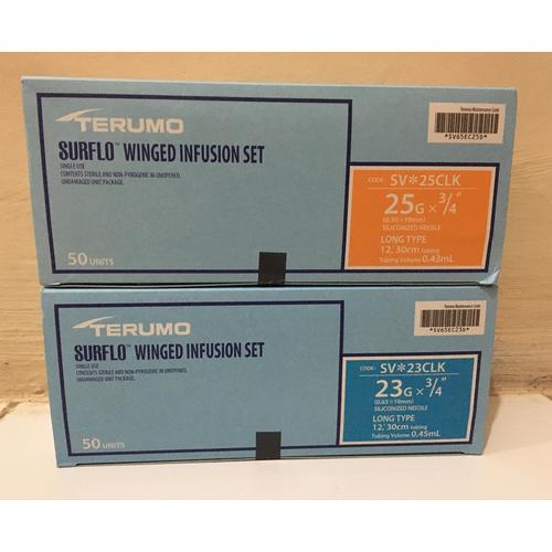 Jual Winged Needle Terumo / Wing Infusion Set Terumo - 25G - Kab ...