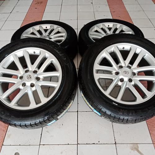 Jual VELG SECOND REPLIKA FORTUNER RING 20 + BAN 275/50 R20 FORCEUM ...