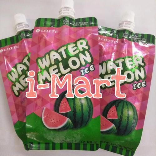 Jual Lotte Water Melon Ice/Ice Cream Rasa Semangka160ml - Jakarta ...