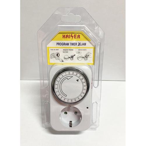 Jual Colokan timer listrik 24 jam Kaiser stopkontak 24jam - Jakarta ...