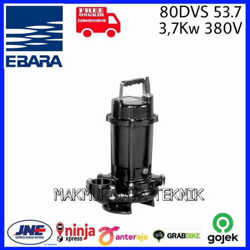 Jual Pompa Celup Submersible Ebara 80 DVS 53.7 3.7Kw 380V/Pompa Air Kotor - Jakarta Barat ...