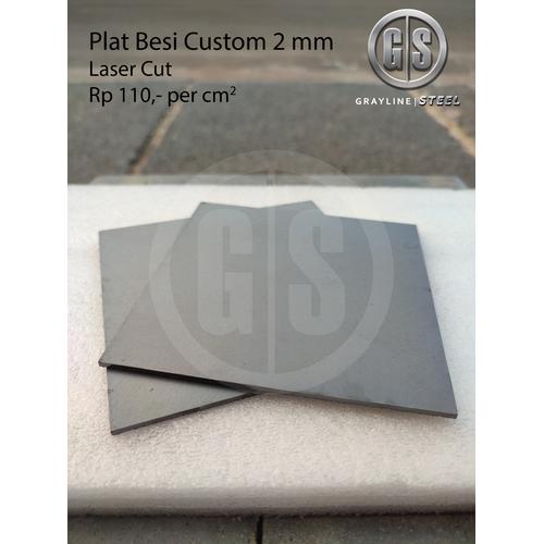 Jual Plat Besi Custom - 2 mm - Laser Cut - Jakarta Barat - Grayline ...