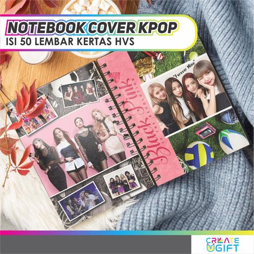 Jual [READY STOCK] NOTEBOOK COVER KPOP | HVS isi 50 Lbr - Bisa Costum ...