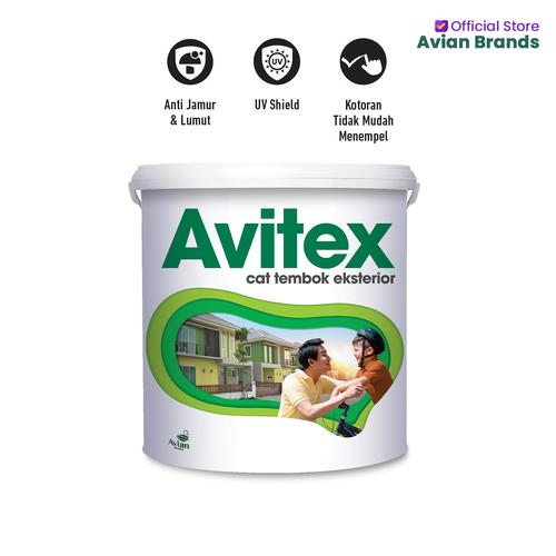 Jual Avitex Exterior Cat Tembok 5 KG - Light Cream - Jakarta Utara ...
