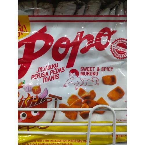 Jual POPO MURUKU SNEK IKAN PEDAS MANIS / ORIGINAL ISI 30 PCS - SEAWEED ...