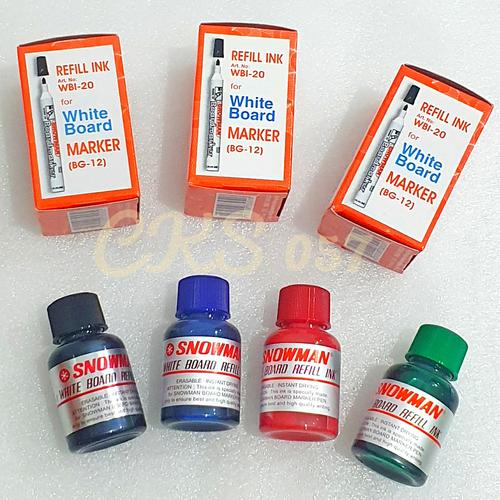 Jual Tinta Spidol Whiteboard Snowman WBI-20 - Biru - Jakarta Barat ...
