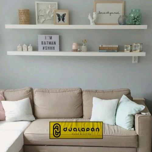 Jual Rak Dinding Minimalis Ambalan - Rak Gantung - 160 x 25 cm - Motif ...