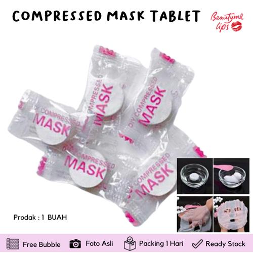 Jual SATUAN BULET Compressed Paper Mask Sheet / Tablet Mask / Masker ...